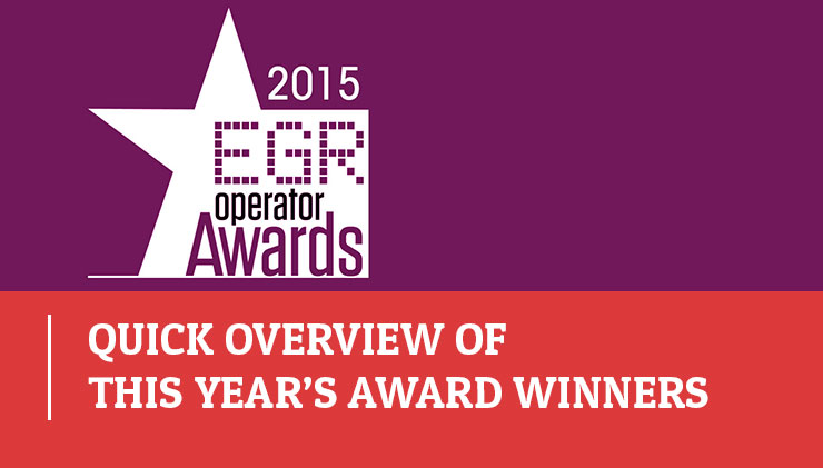 EGR Operator Awards 2015 | The Award Winners in Casino Category