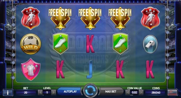 Football: Champions Cup™ Slot Review (NetEnt) | First Peek + Surprise