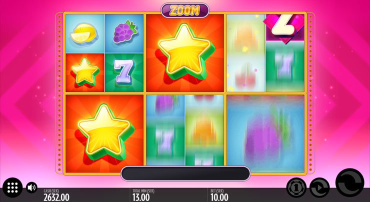 Zoom Slot Review (Thunderkick) | Super Massive Symbols + 64 Ways