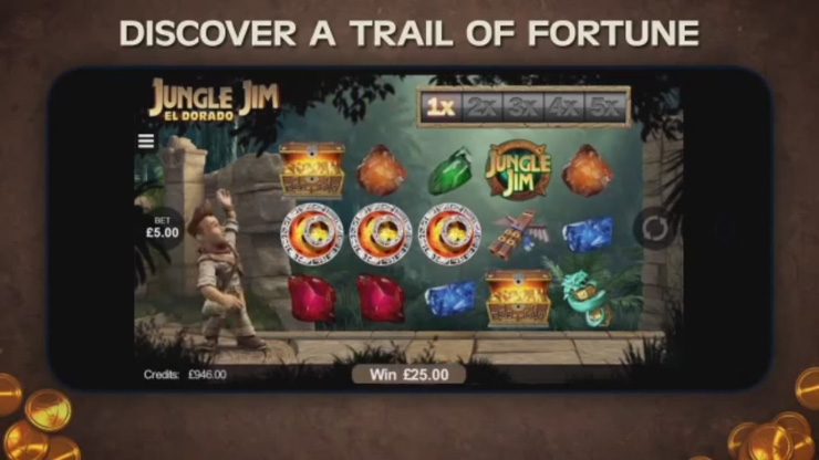 Jungle Jim El Dorado Slot Review (Microgaming) | Casinos Where to Play?