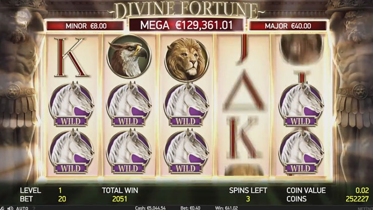 Divine Fortune™ Slot Review (NetEnt) | 3x Progressive Jackpots
